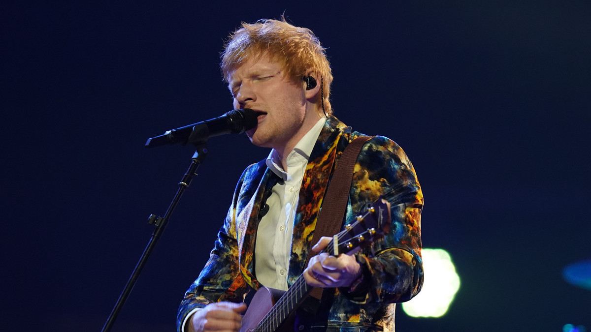 ed sheeran: performt für die queen